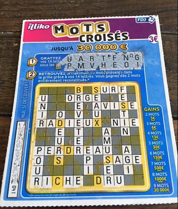 Mes gains aux jeux à gratter de la FDJ | Romain-Paris